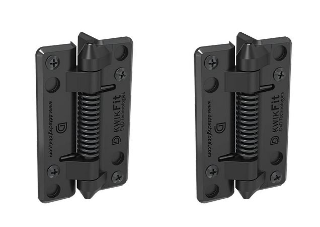 D&D KwikFit Swing Gate Self Closing Hinges: Fixed Tension Hinge (Pair ...